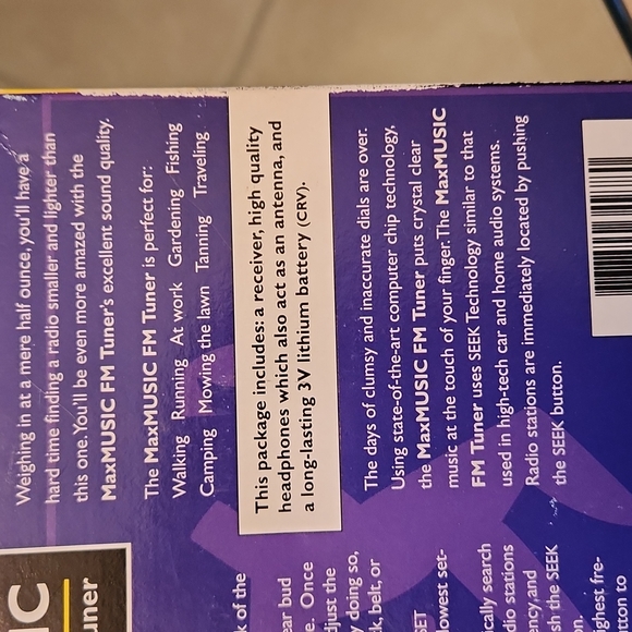 Portable Audio & Video | New In Box Mini Fm Tuner | Poshmark